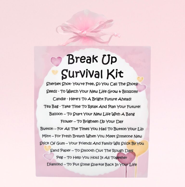 Menopause Survival Kit ~ Fun Novelty Gift - Alternative Sentiments