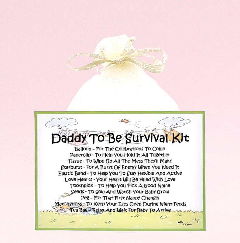 Daddy To Be Survival Kit | Alternative Sentiments