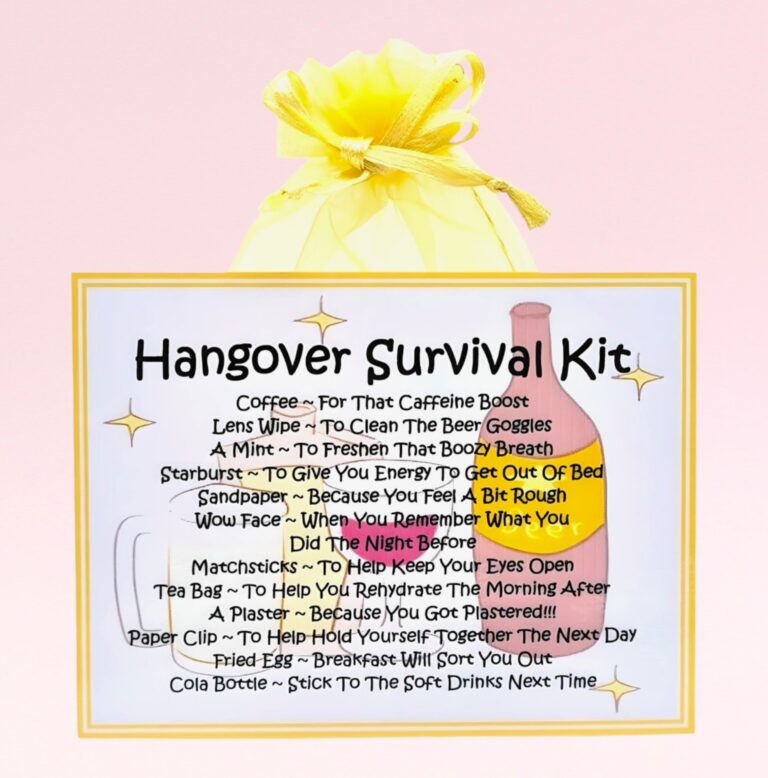 Hangover Survival Kit | Alternative Sentiments