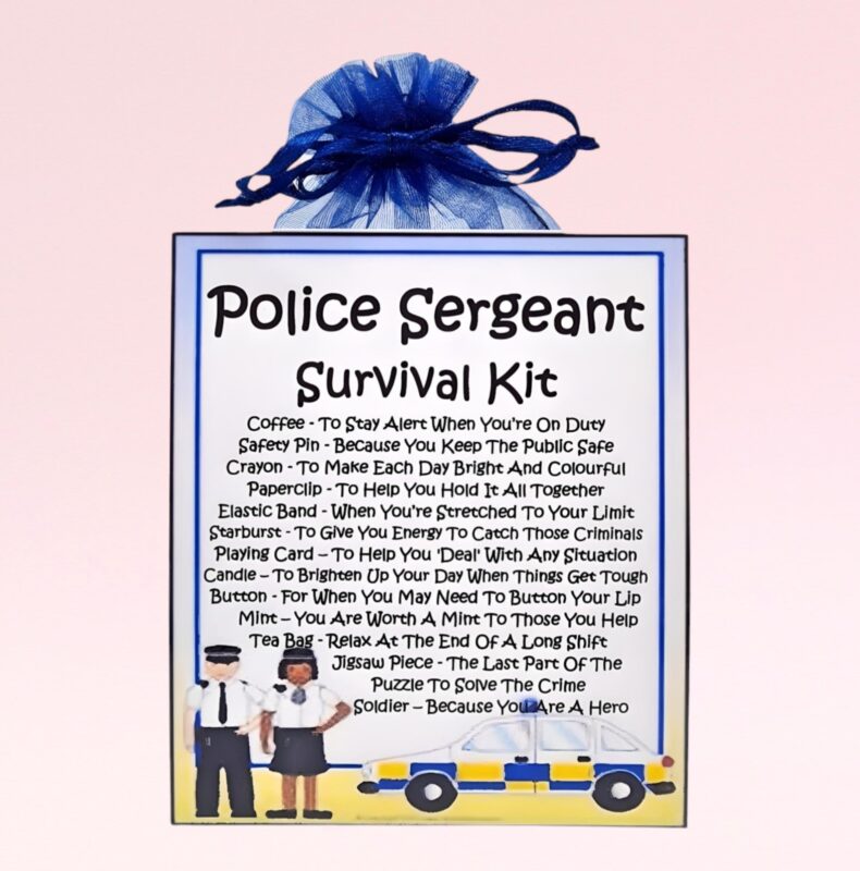 Police Sergeant Survival Kit | Alternative Sentiments
