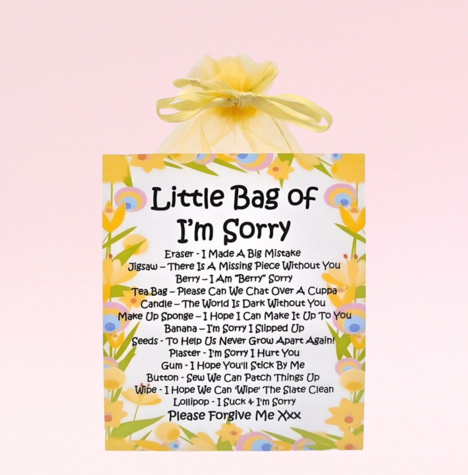 IVF Survival Kit ~ Sentimental Caring Gift - Alternative Sentiments