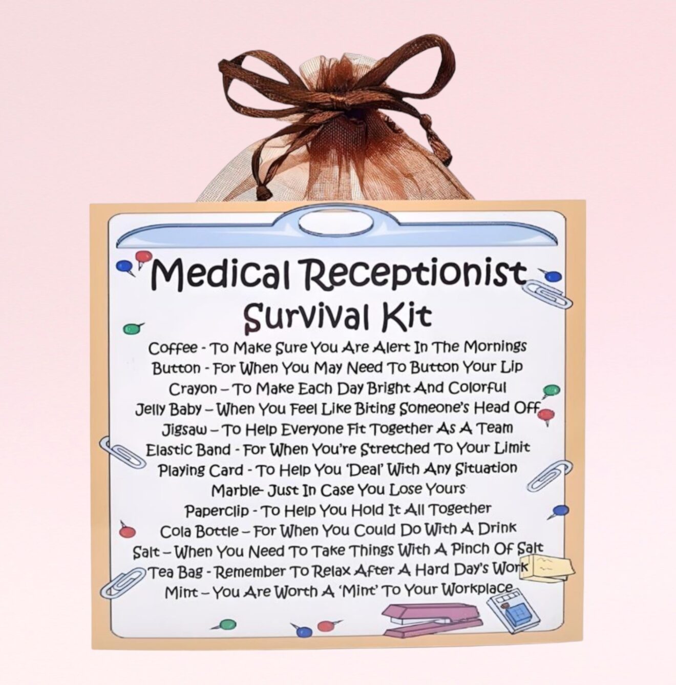 Postman's Survival Kit ~ Fun Novelty Gift for a Postman - Alternative ...