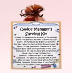 Office Manager's Survival Kit ~ Fun Gift for an Office Manager ...