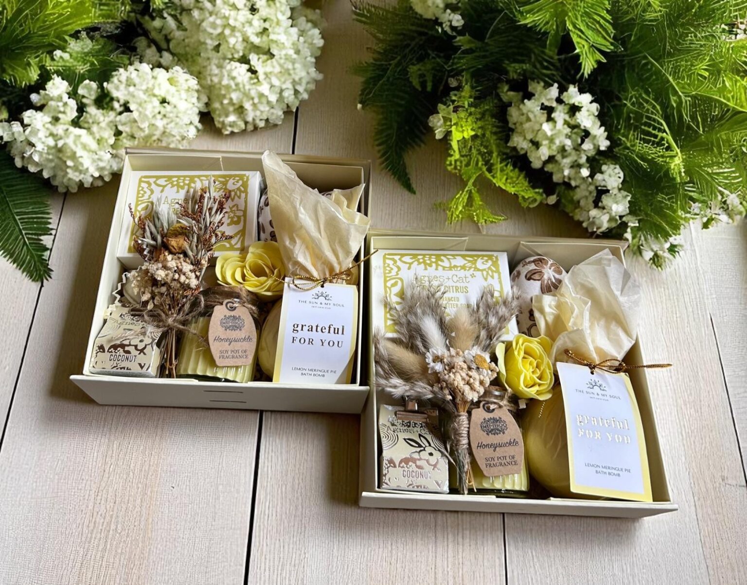 Grateful For You Pamper Gift Set | Spring Gift Box | Ladies Gift Hamper ...