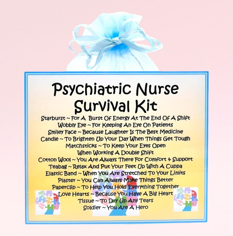 Psychiatric Nurse Survival Kit ~ Fun Gift for a Psychiatric Nurse ...