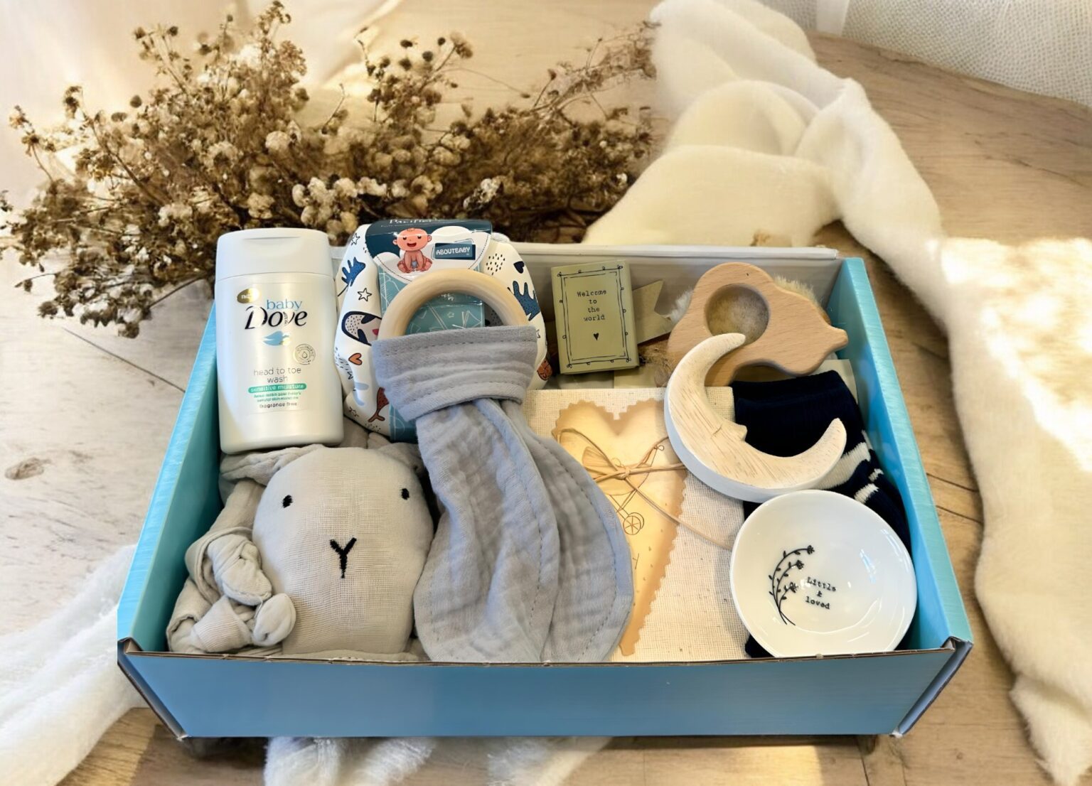 Baby Girl Gift Hamper | Unique Gift Box | New Baby Girl Gift Set | Baby ...