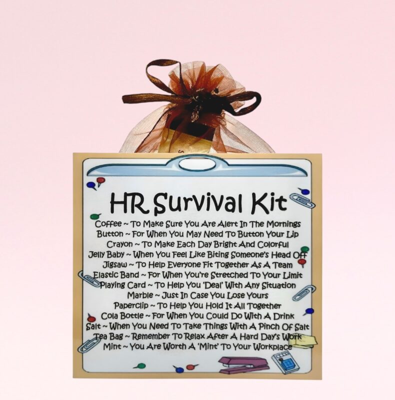 HR Survival Kit ~ Fun Novelty Gift for an HR Worker - Alternative ...